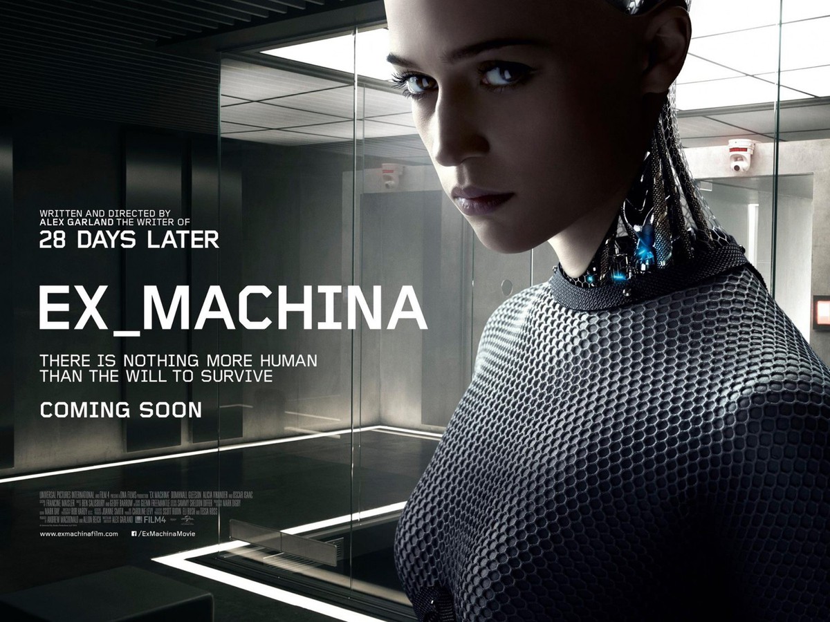 A Poster For Alex Garland’s EX MACHINA!!