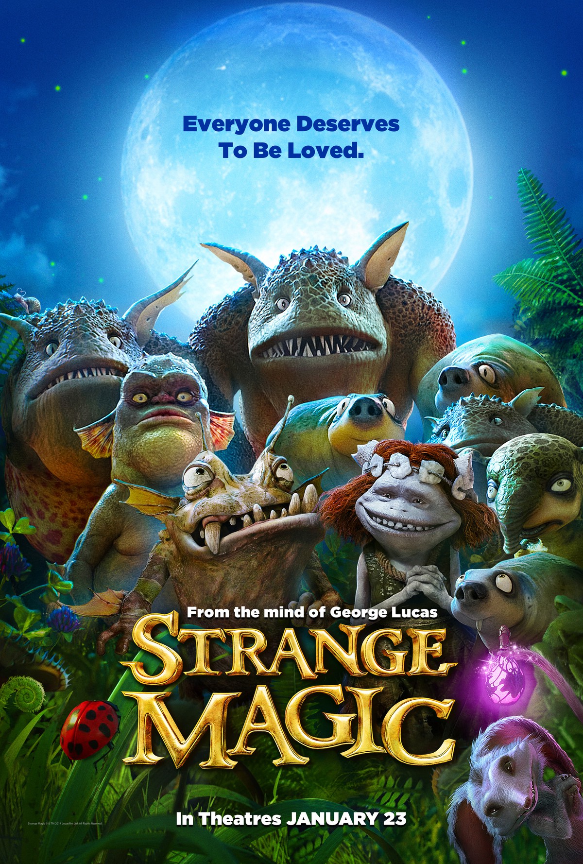 Behold A New Poster For STRANGE MAGIC!!