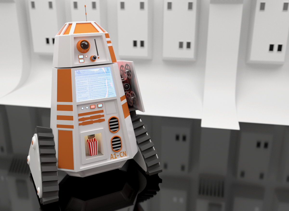 The winner of the BB-8 Sphero Droid with their A1-CN Pop Culture Droid ...