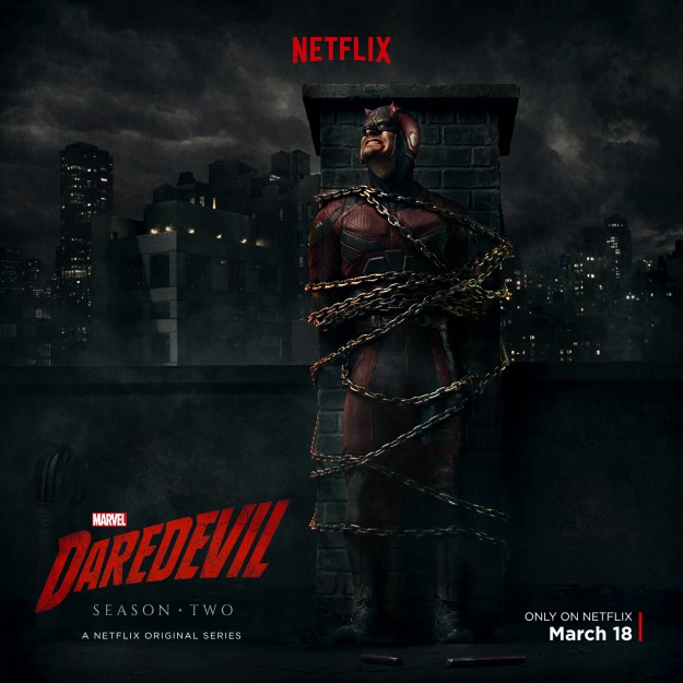 They Make Him Wear The Horns!! New Poster For DAREDEVIL!!