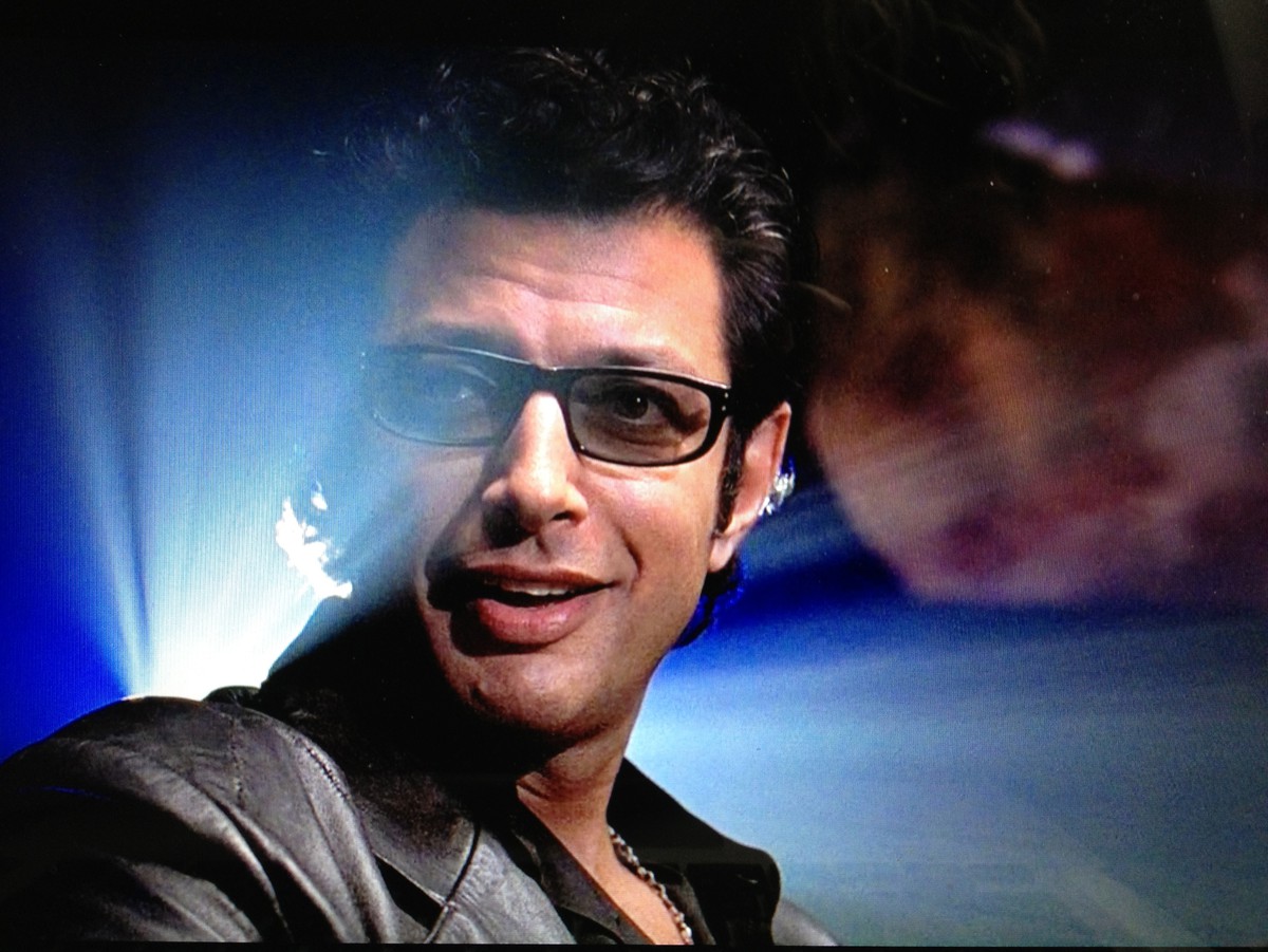 Jeff Goldblum... uh... finds a way. Dr. Ian Malcolm returns!!!!