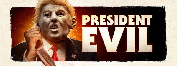 HALLOWEEN Parody! PRESIDENT EVIL - President Trump as a Slasher!