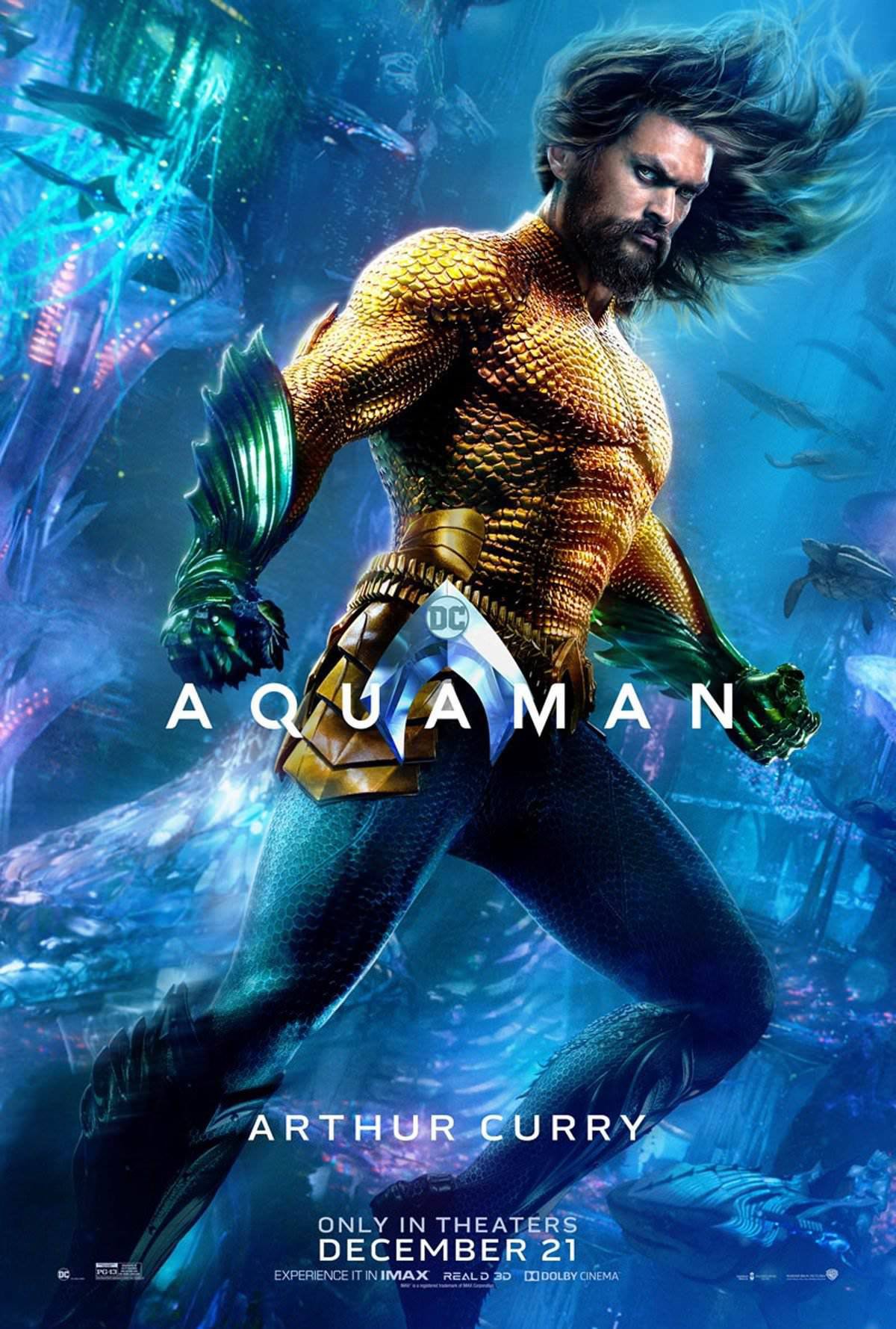 Seven New "AQUAMAN" Posters!
