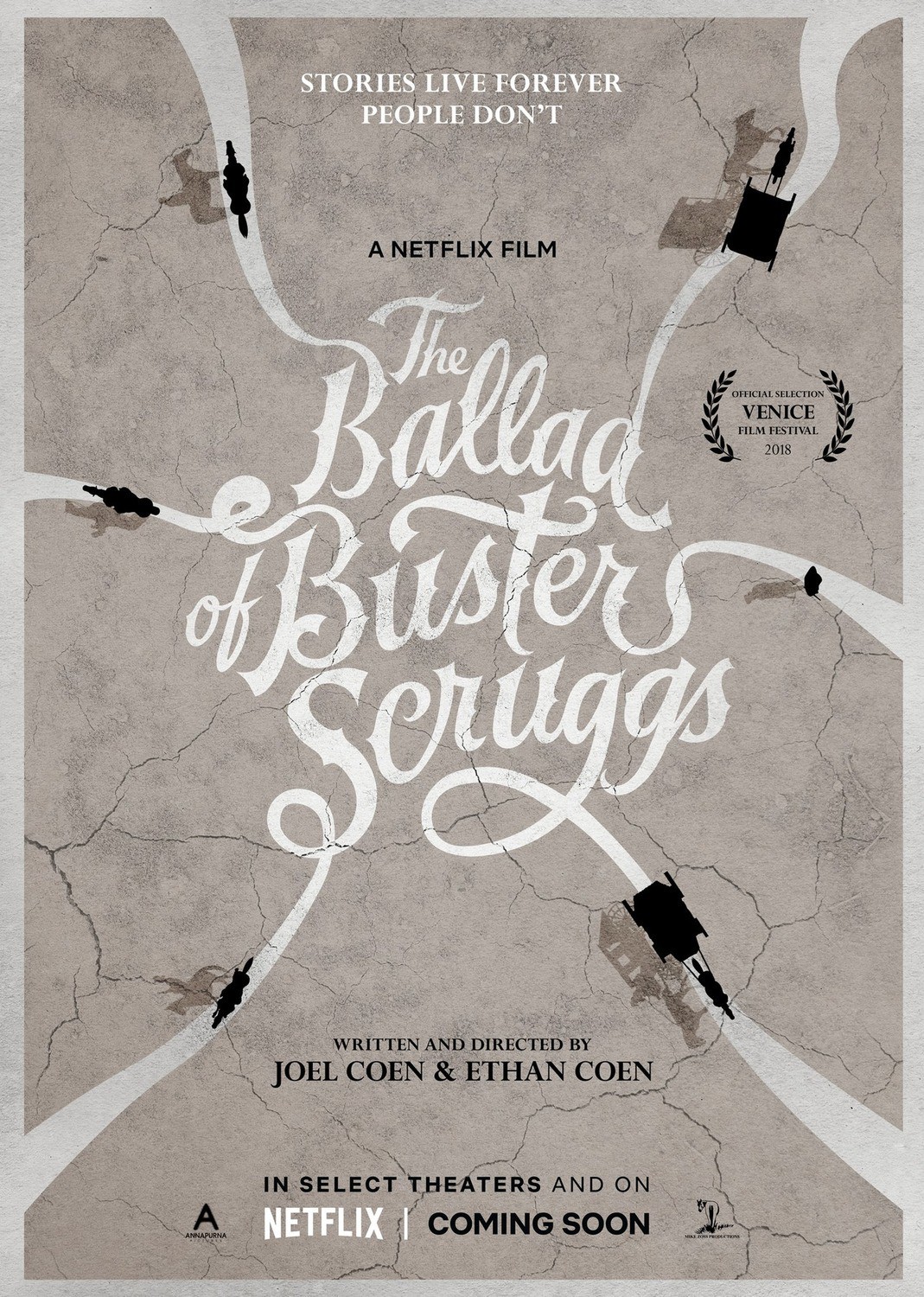 2nd Trailer for Joel and Ethan Coen's "The Ballad of Buster Scruggs" is ...