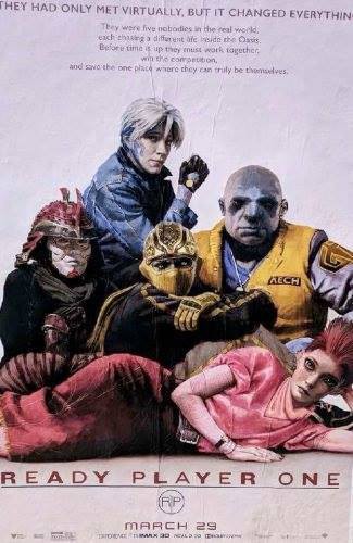 New "READY PLAYER ONE" Trailers and some truly Kick Ass Posters!