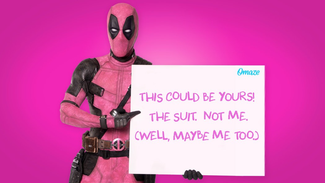 Win a Pink Deadpool Suit and Send a Big F-You to Cancer! Updated!