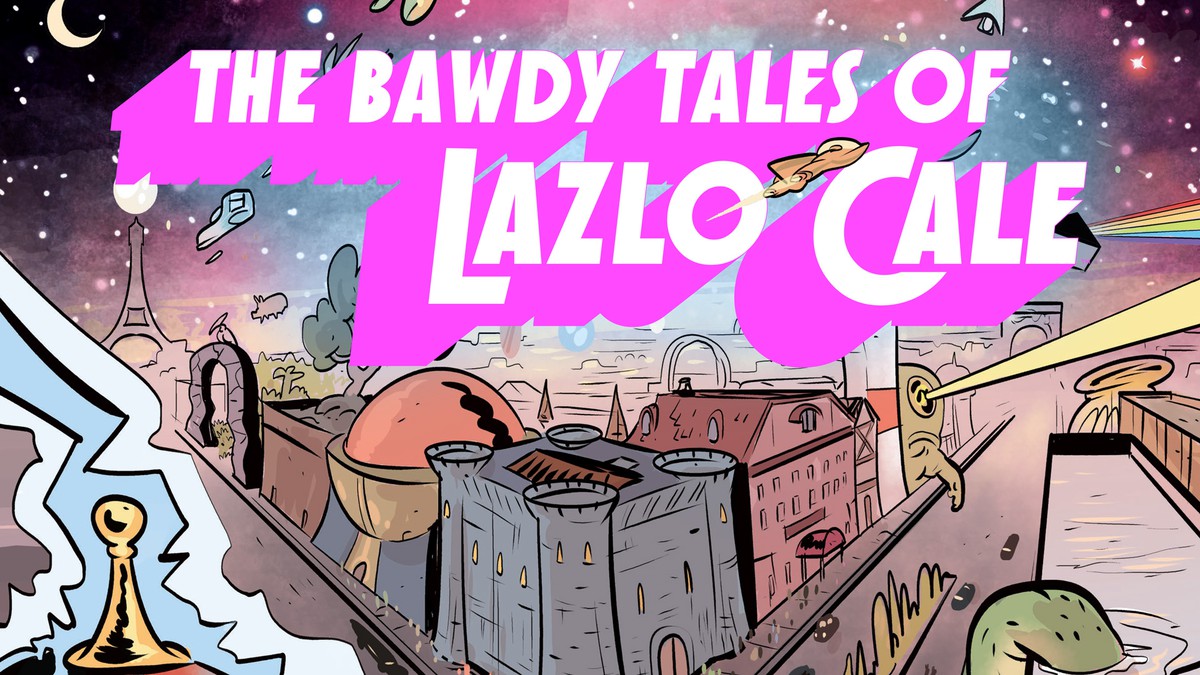Mad Dashiell Talks With Andrew Maxwell about THE BAWDY TALES OF LAZLO CALE