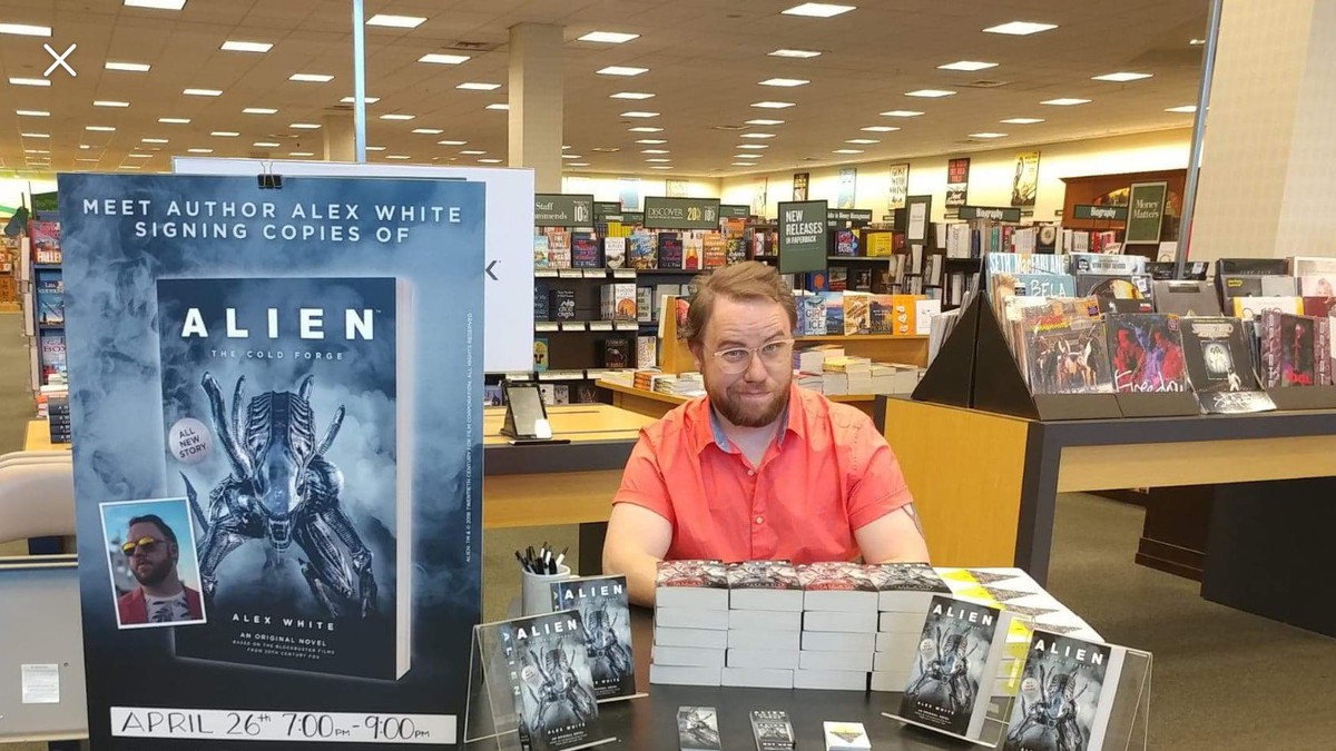 Wheels sits down with author Alex White to discuss his new novel, ALIEN ...