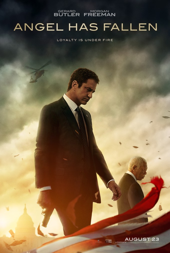 Morgan Freeman is President! See the Trailer for "ANGEL HAS FALLEN"